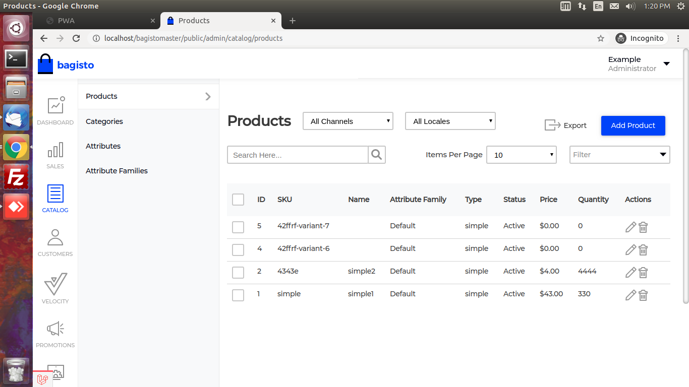 Main product is not showing in catalog grid if configurable product ...