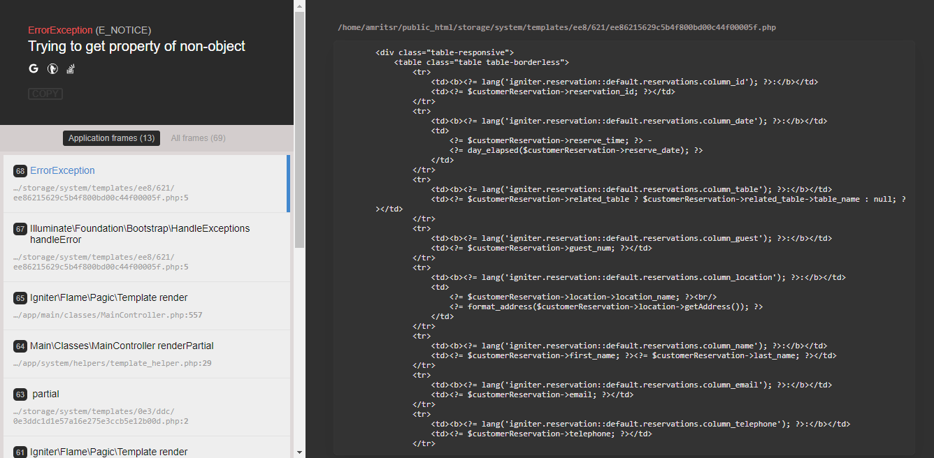 Error in customer mails · Issue #278 · tastyigniter/TastyIgniter · GitHub
