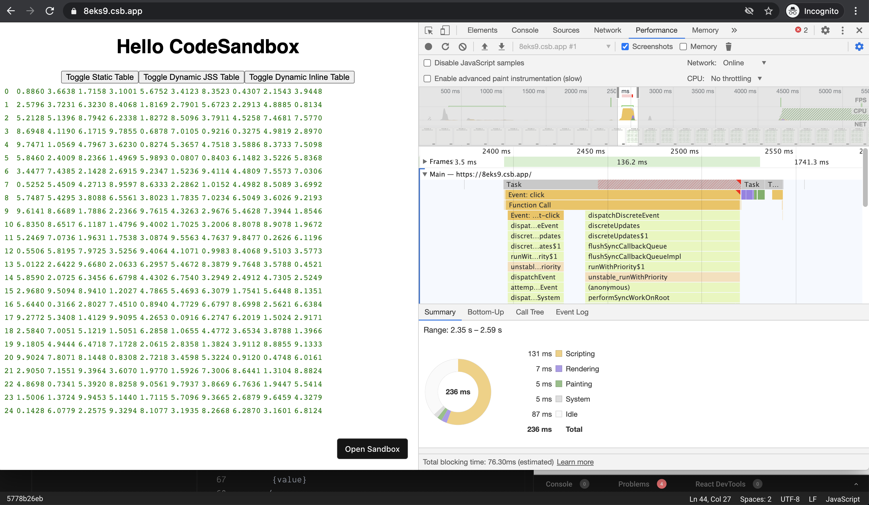 deleteRule causes lag when deleting many nodes · Issue #1405 · cssinjs/jss · GitHub