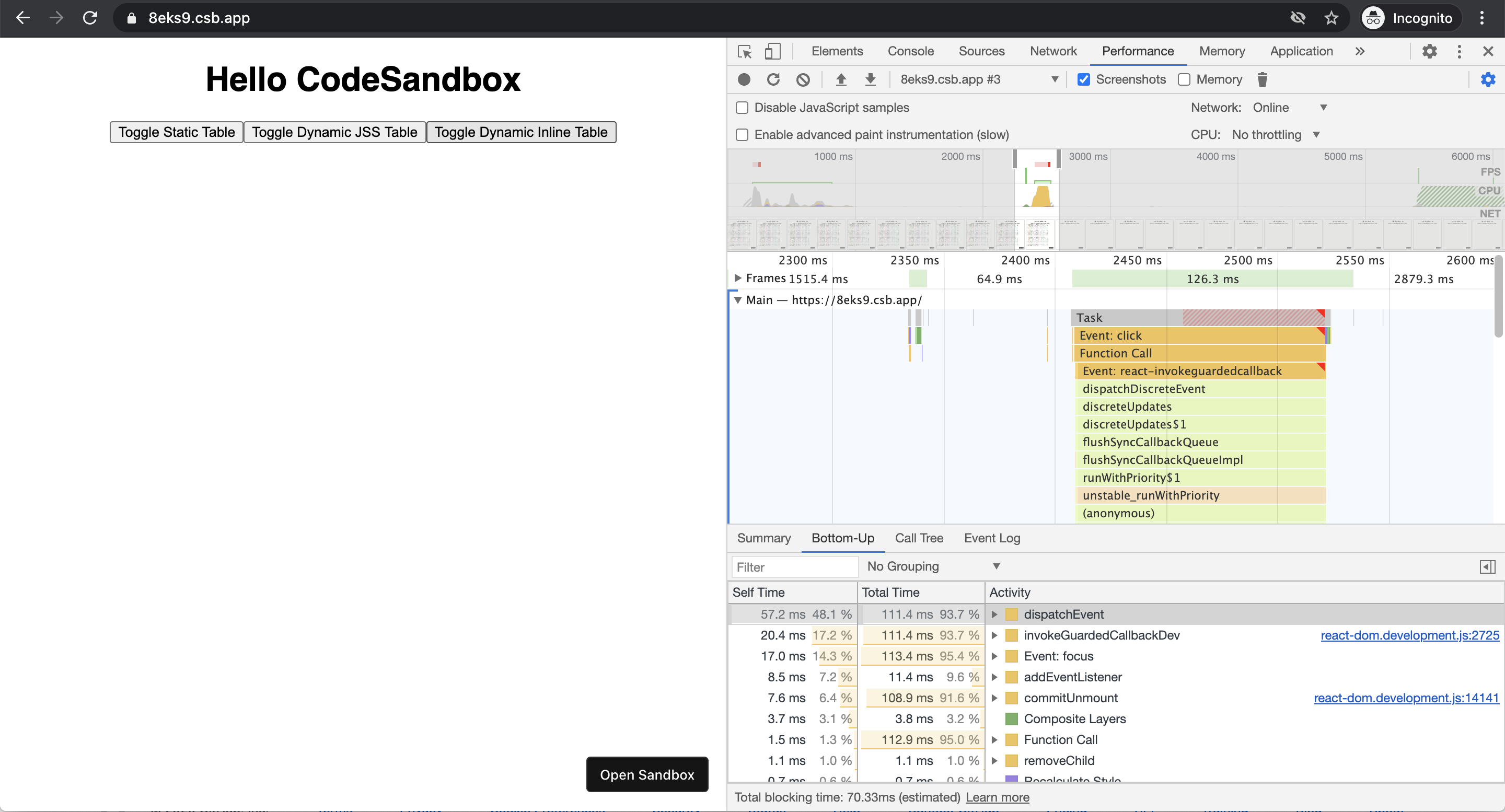 deleteRule causes lag when deleting many nodes · Issue #1405 · cssinjs/jss · GitHub