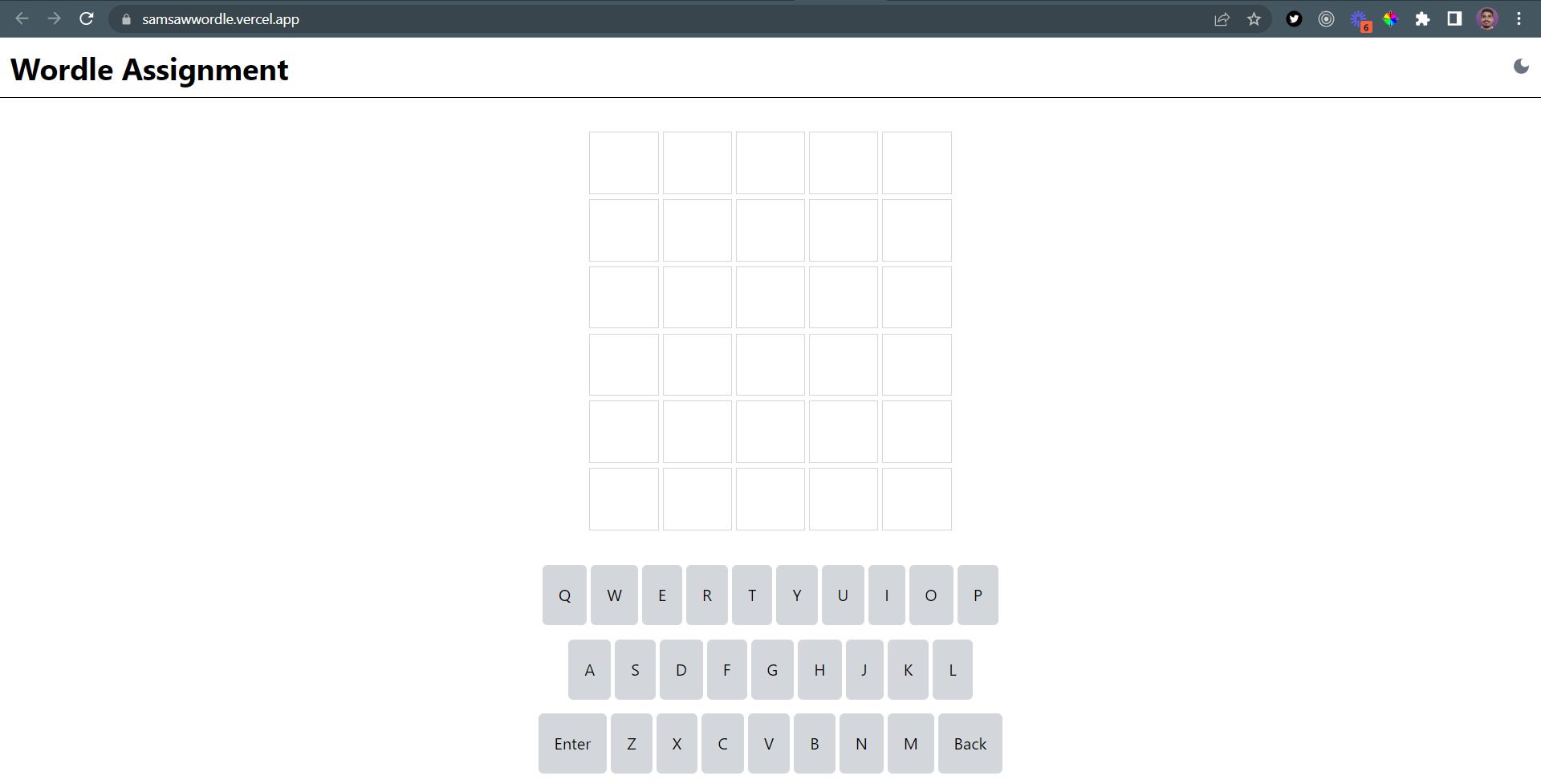 GitHub - samsaw777/wordle_roc_assignment