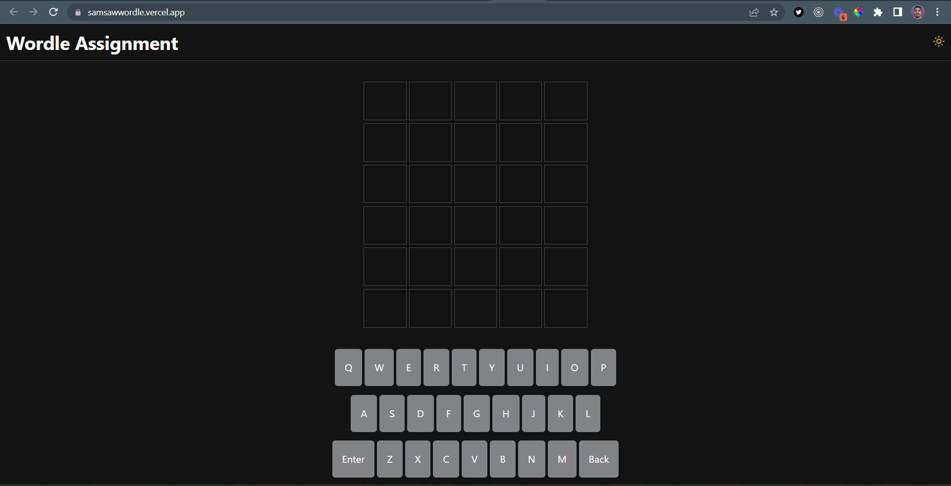 GitHub - samsaw777/wordle_roc_assignment