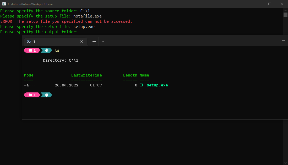 The setup file you specified cannot be accessed · Issue #69 · microsoft/Microsoft-Win32-Content ...