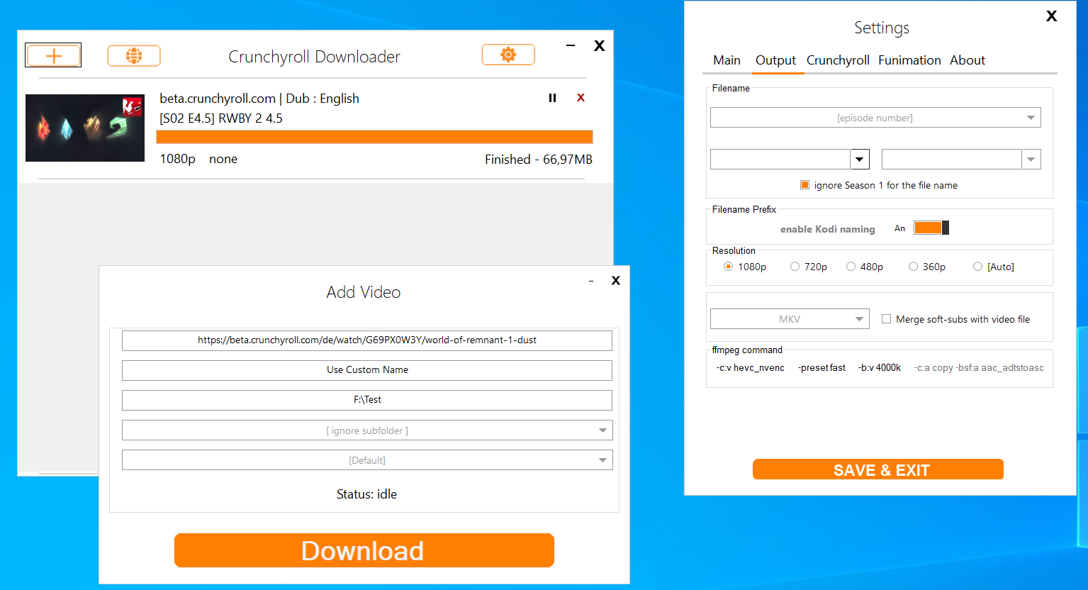 Customize Filename · Issue #409 · hama3254/Crunchyroll-Downloader-v3.0 ...