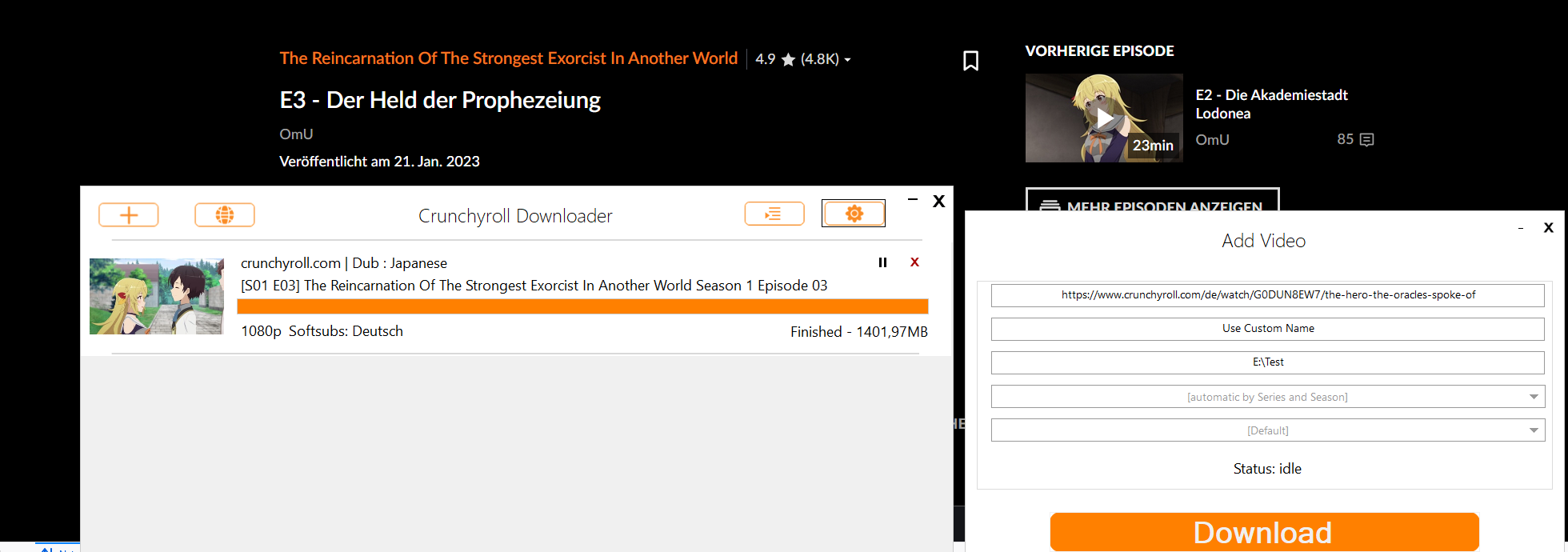CR Dub changes · Issue #677 · hama3254/Crunchyroll-Downloader-v3.0 · GitHub