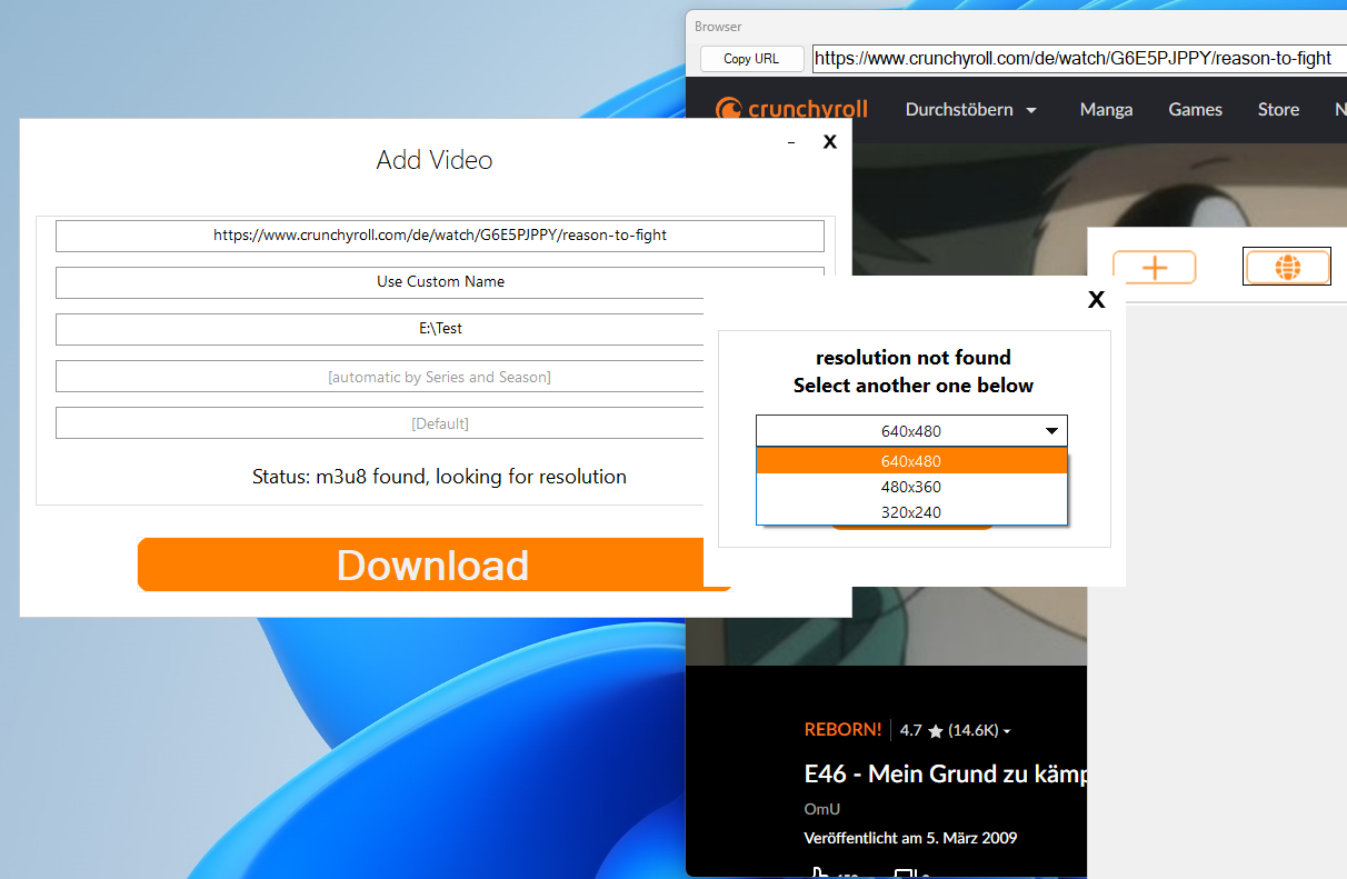 Missing resolution for a specific episode · Issue #688 · hama3254/Crunchyroll-Downloader-v3.0 ...