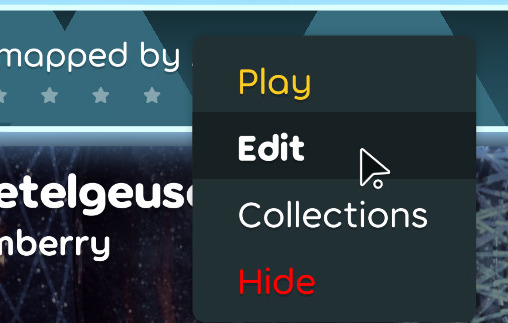 Context menus cannot be interacted with · Issue #17961 · ppy/osu · GitHub