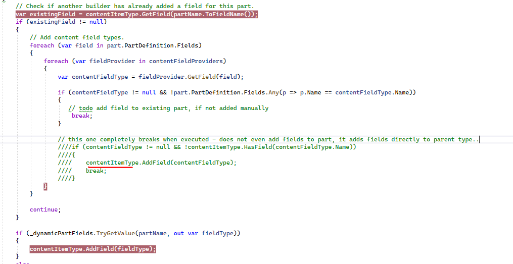 Graphql Dynamiccontenttypebuilder Broken When Typed Part Is Registered · Issue 14592