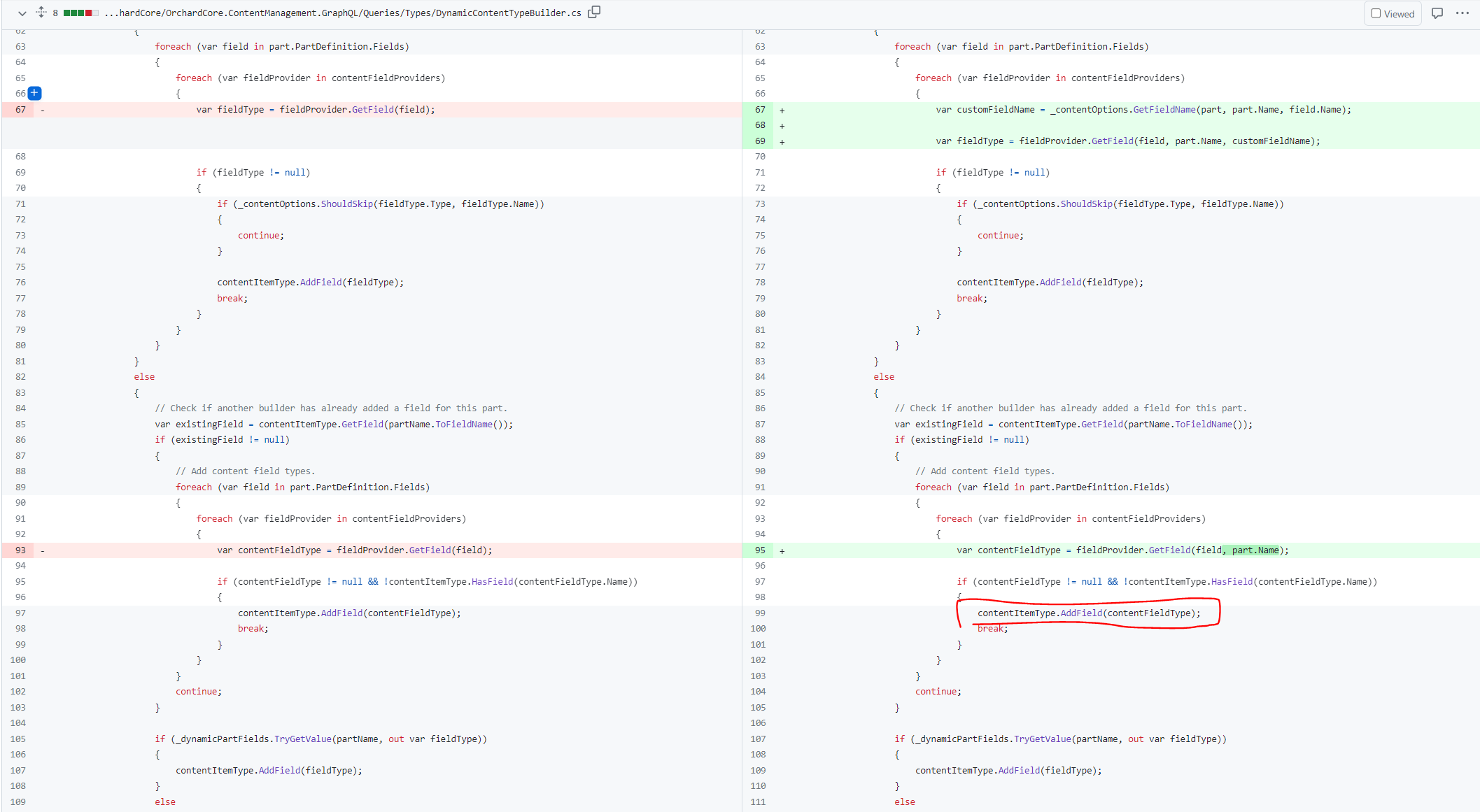 Graphql Dynamiccontenttypebuilder Broken When Typed Part Is Registered · Issue 14592