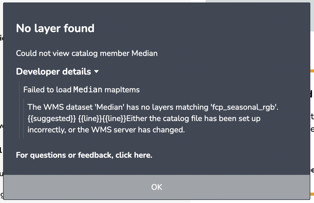 Error message templating issue · Issue #6788 · TerriaJS/terriajs · GitHub