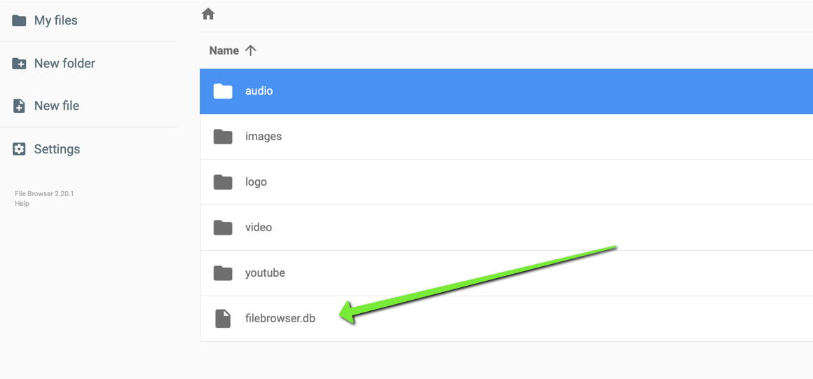 Define Location For Filebrowser Db · Issue 1797 · Filebrowser Filebrowser · Github