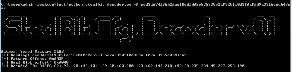 GitHub - CERT-Yoroi-Malware-ZLab/Stealbit-Configuration-Decryptor