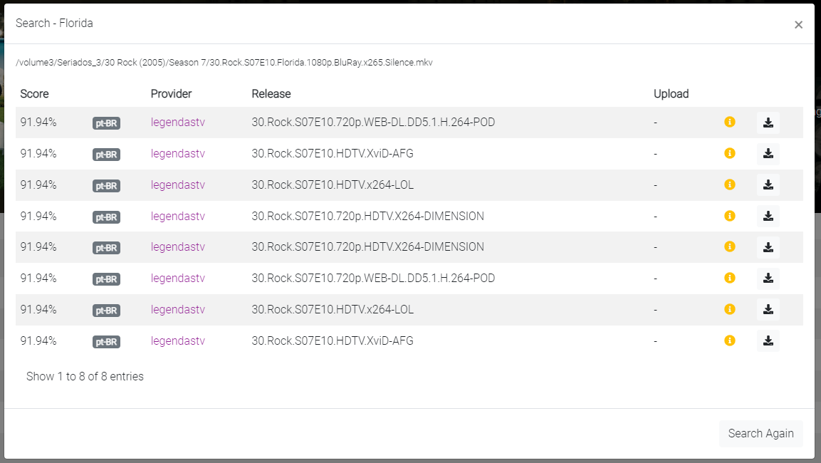 Bazarr not finding existing subtitles on provider (legendas.tv) · Issue #1726 · morpheus65535 ...