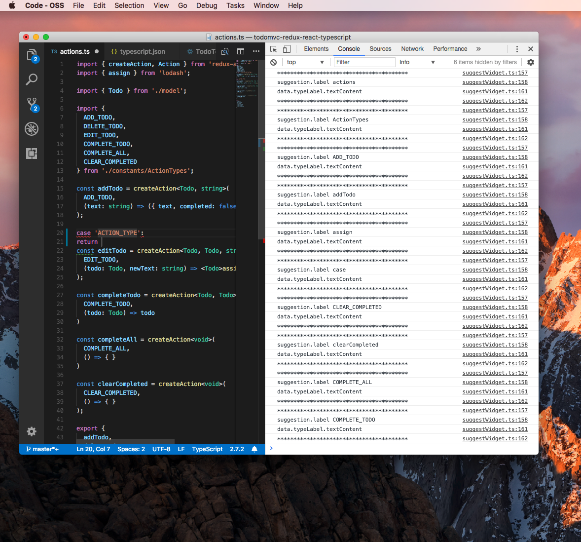Dedupe suggestions · Issue #45864 · microsoft/vscode · GitHub
