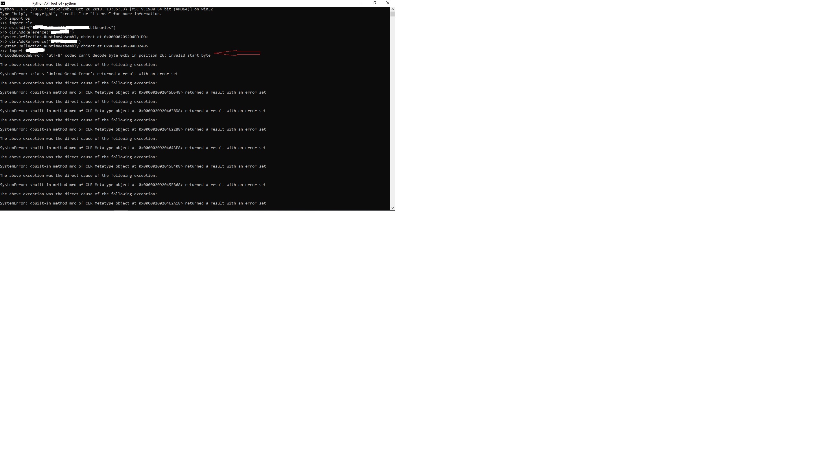 Importing C Library Err · Issue 1101 · Pythonnetpythonnet · Github 