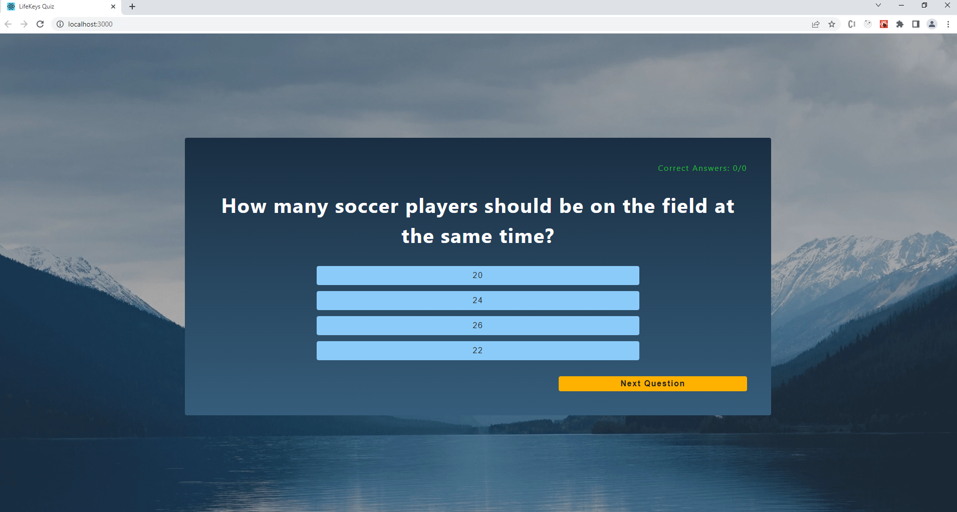 GitHub - jhhg04/LifeKeys-Quiz2: React