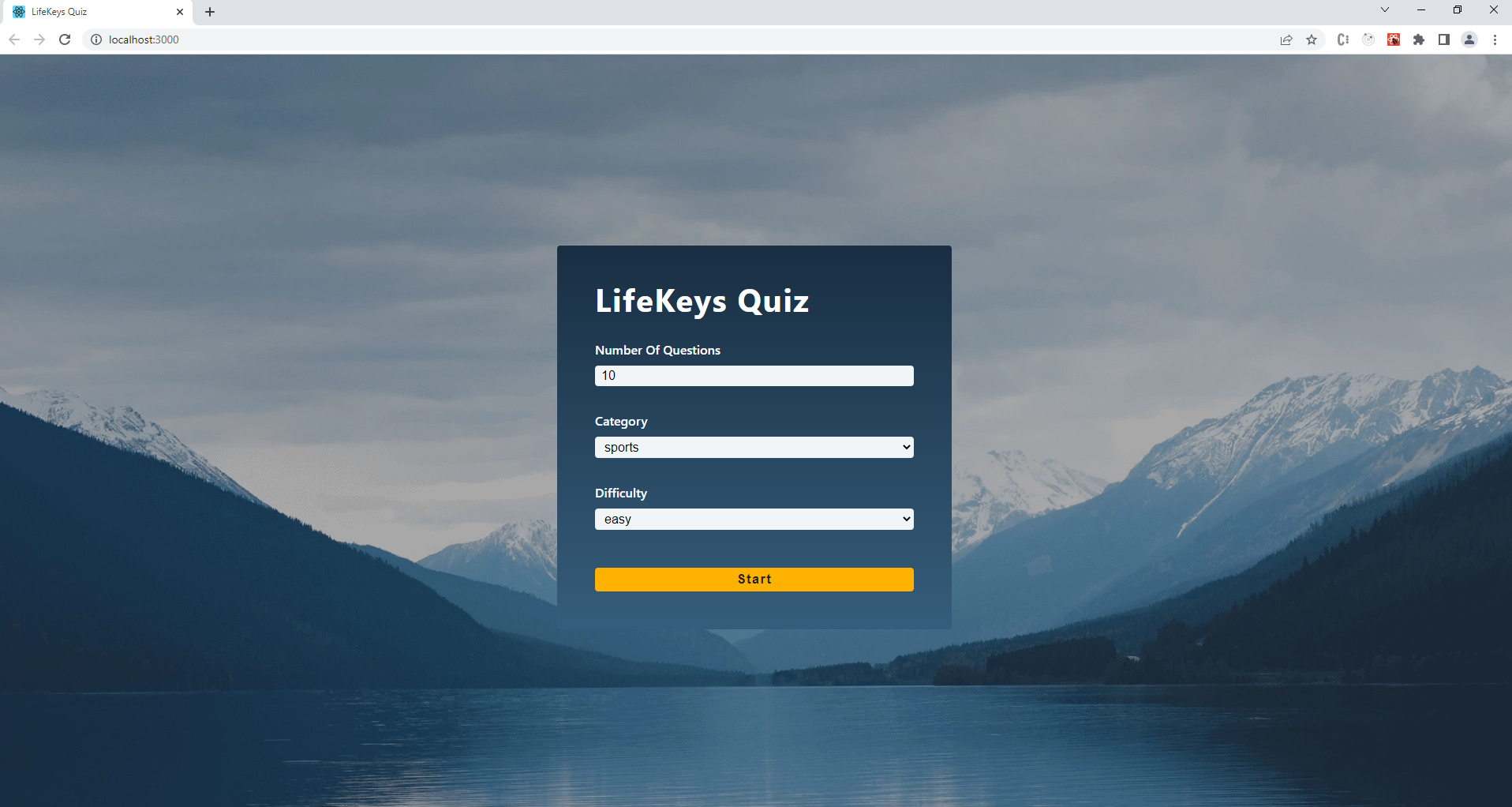 GitHub - jhhg04/LifeKeys-Quiz2: React