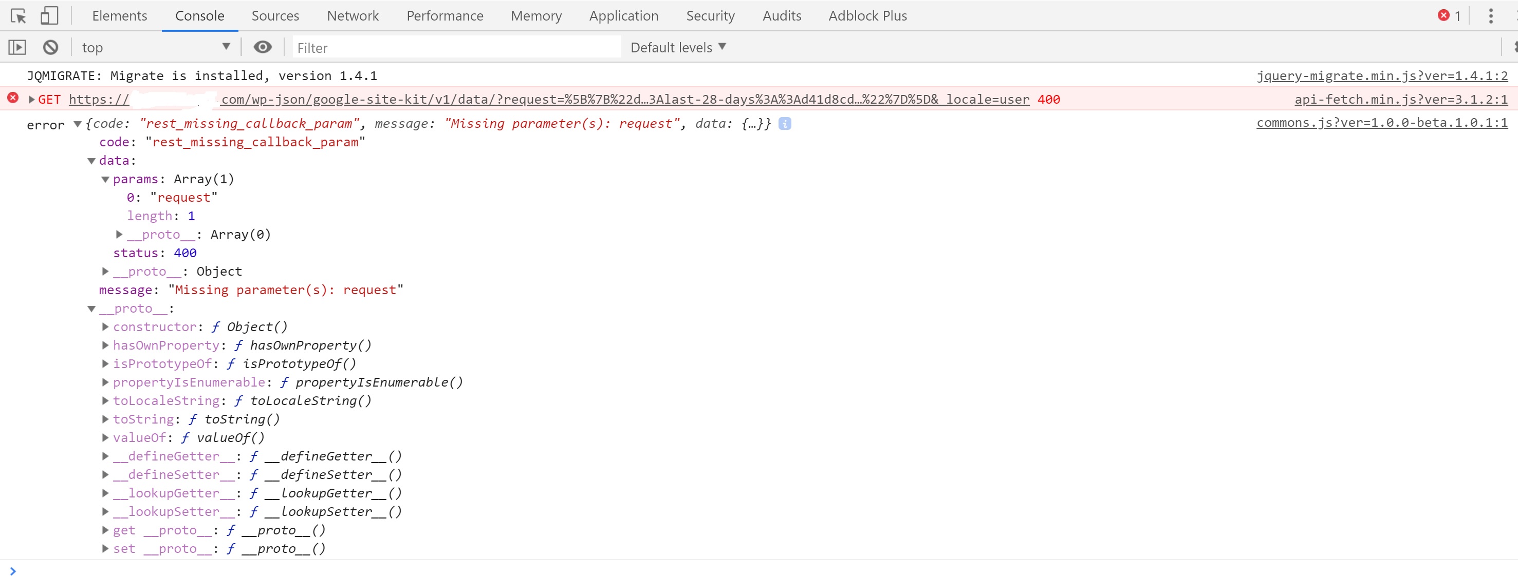 Unable to Fetch Data Error 400 / REST API ISSUE · Issue #235 · google ...