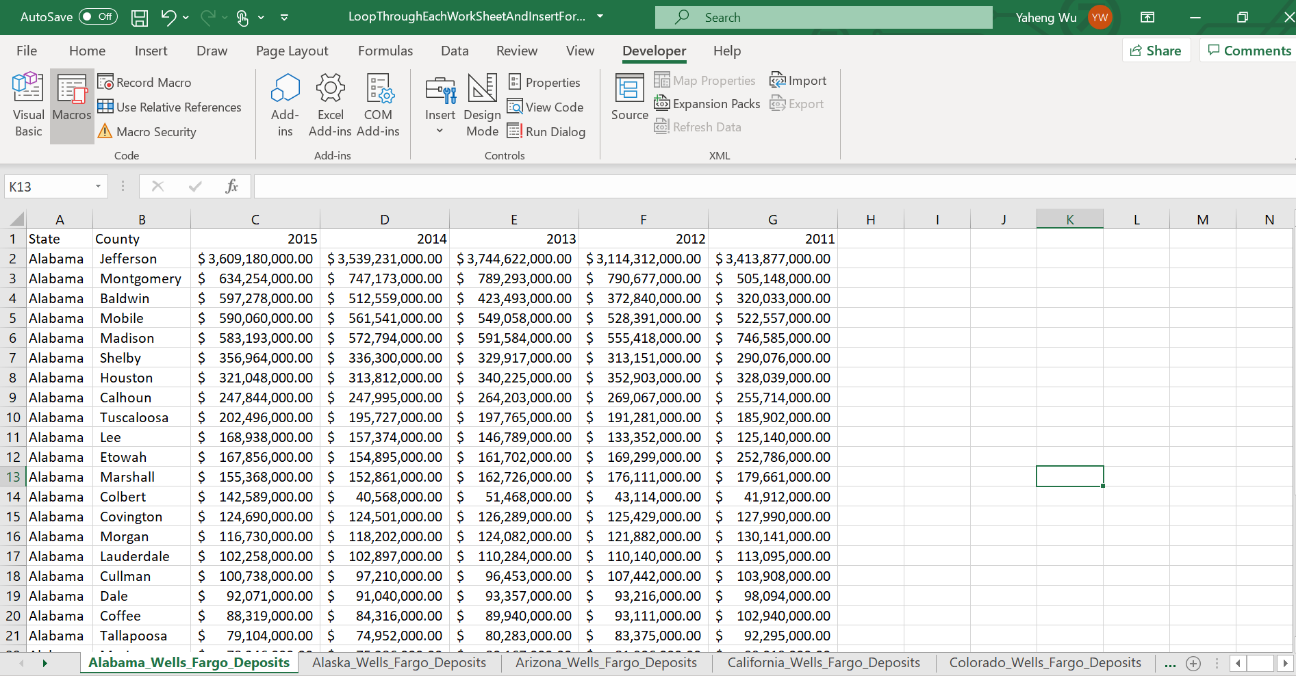 Vba Column Format Currency At Tim Malcolm Blog