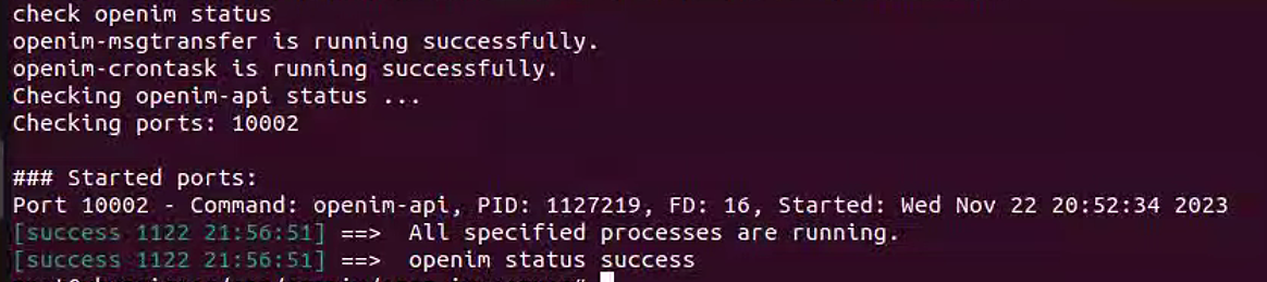 Bug: all steps are done, but can't send message · Issue #1464 · openimsdk/open-im-server · GitHub