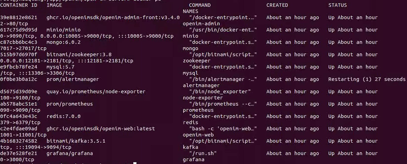 Bug: all steps are done, but can't send message · Issue #1464 · openimsdk/open-im-server · GitHub