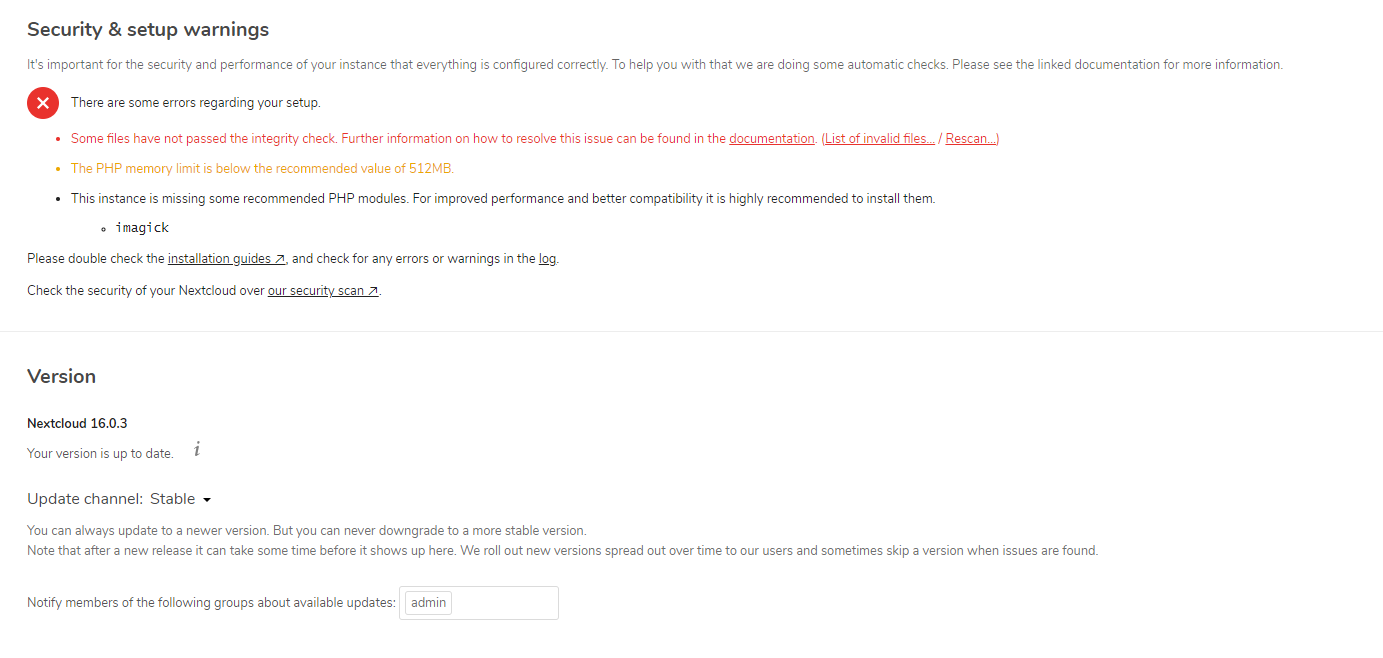 Issue With PHP Memory Limits · Issue #873 · nextcloud/vm · GitHub