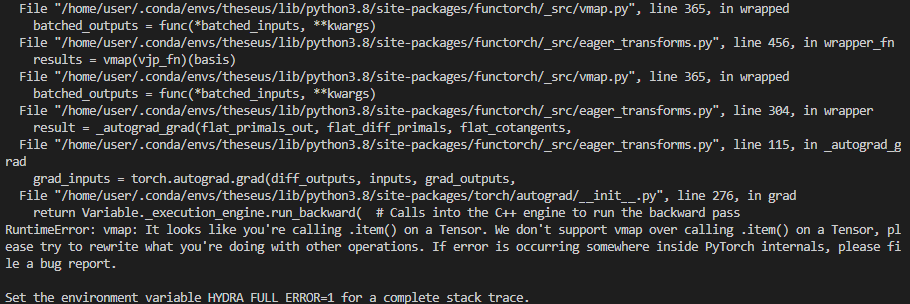 Error with torch.autograd.set_detect_anomaly(True) · Issue #331 · facebookresearch/theseus · GitHub