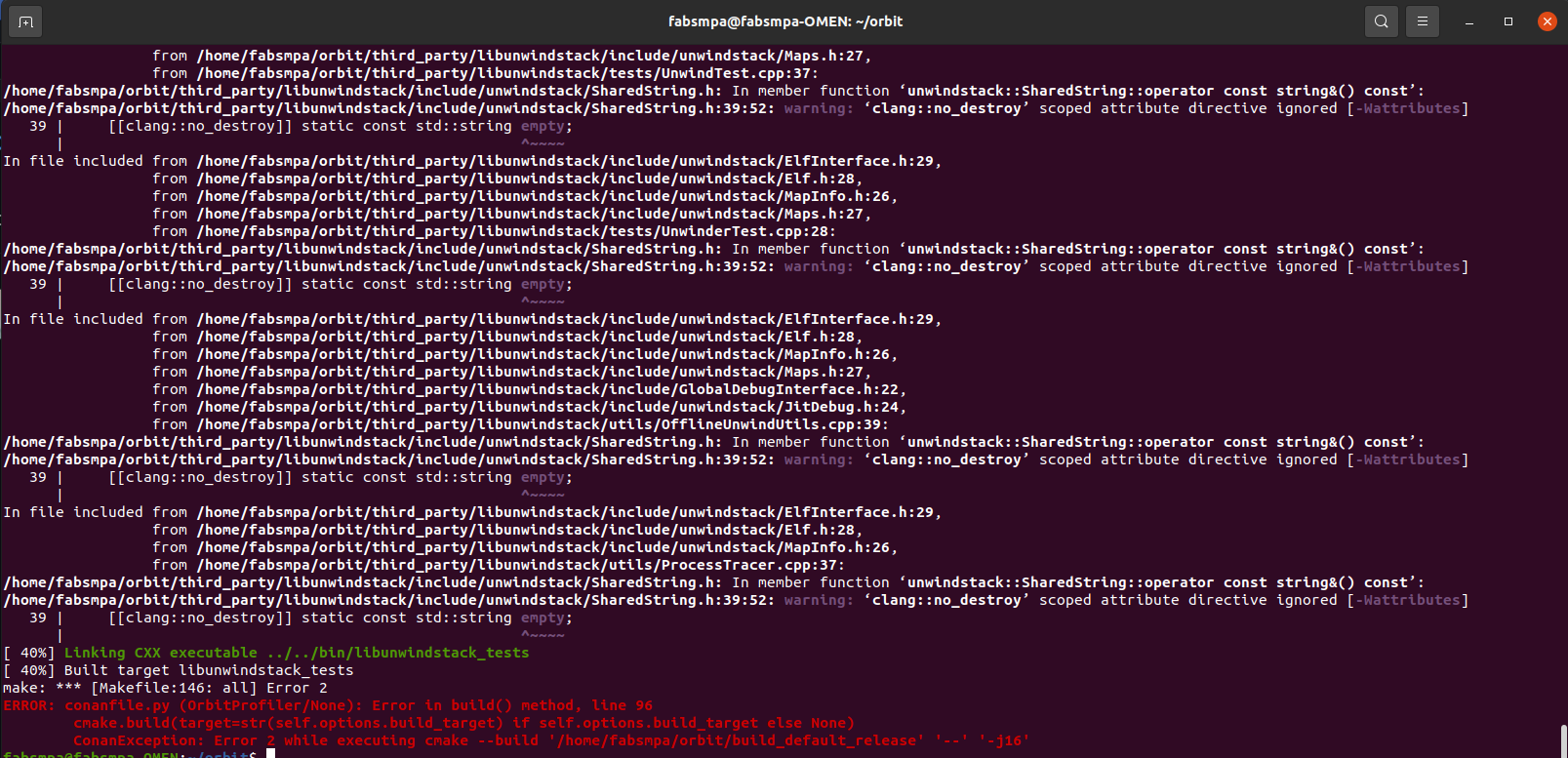 Orbit not compiling due to error in build · Issue #4811 · google/orbit · GitHub