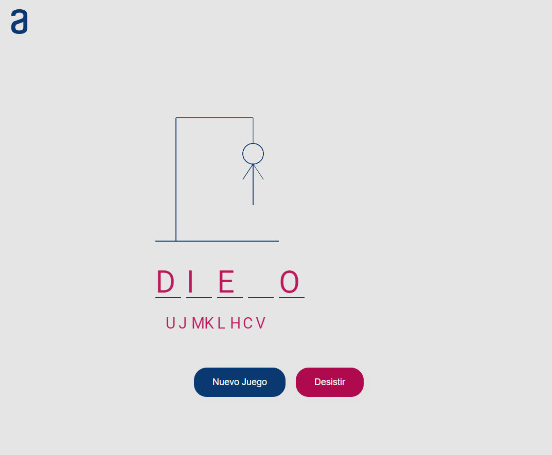 GitHub - DiegoBugsy/Juego-ahorcado: Juego del Ahorcado en Alura