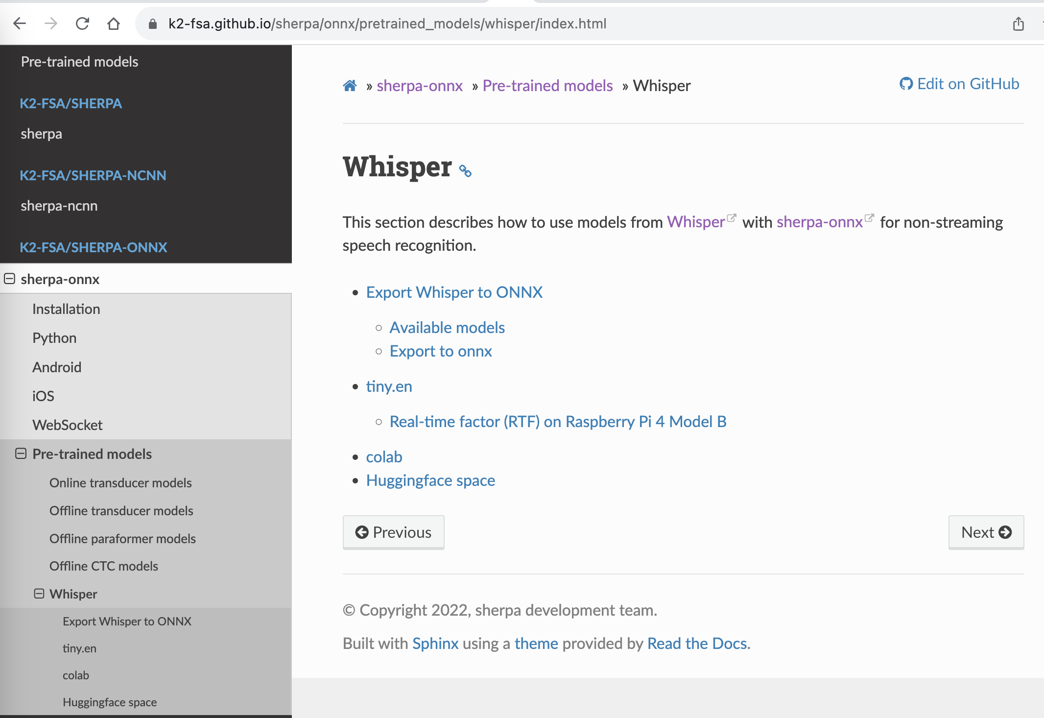[Documentation Request] Inference example with openai/whisper models · Issue #15235 · microsoft ...