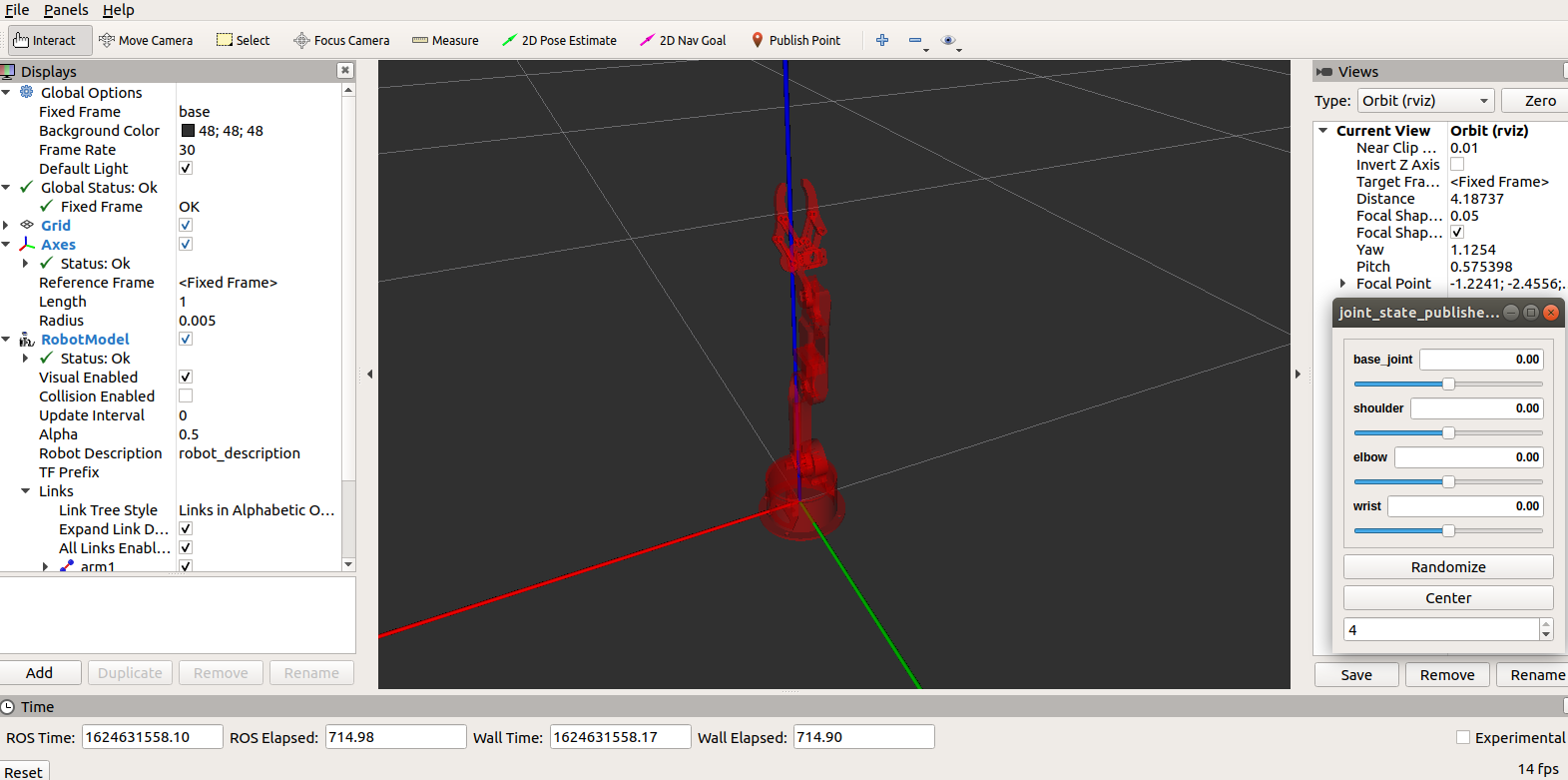 GitHub - Leena-a/robot-arm-ros: Installation steps of ROS packages that can be used to plan and ...
