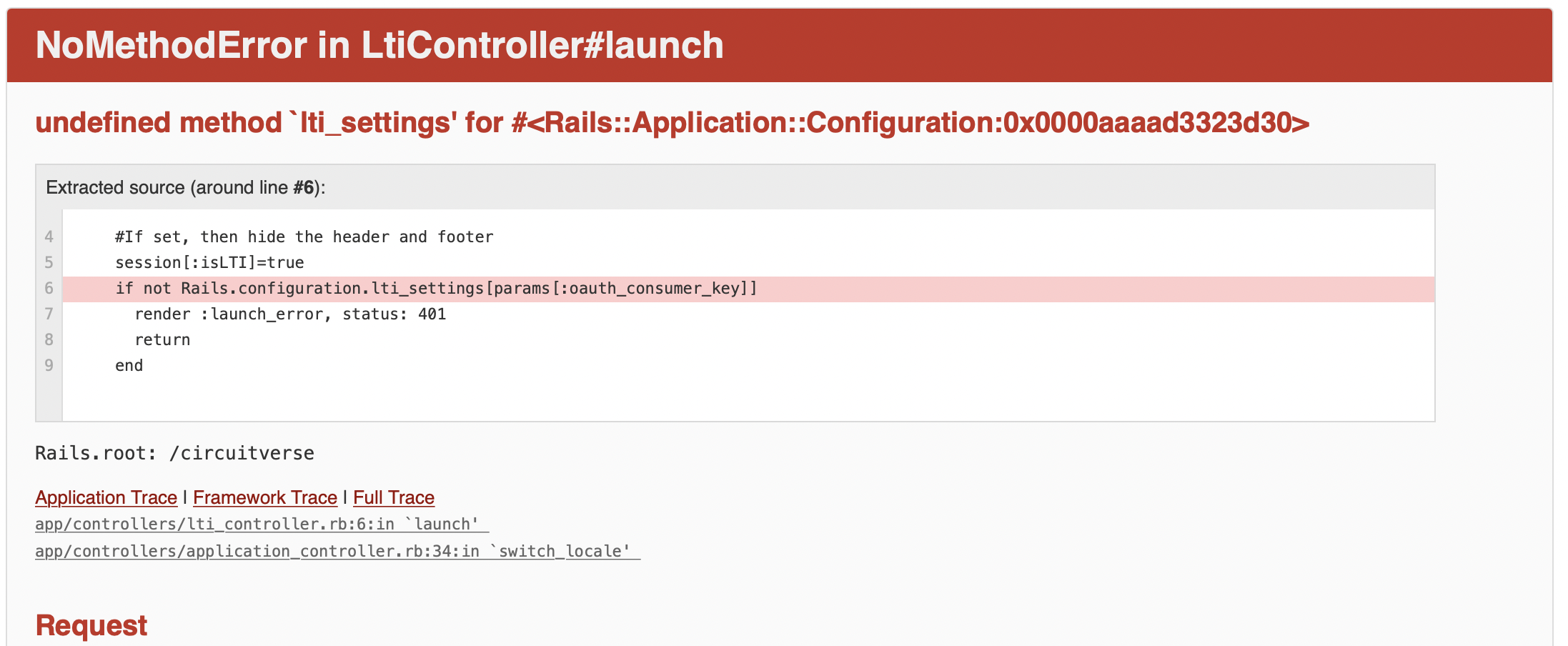 Getting this issue after installing · Issue #57 · CSSPLICE/LTI · GitHub