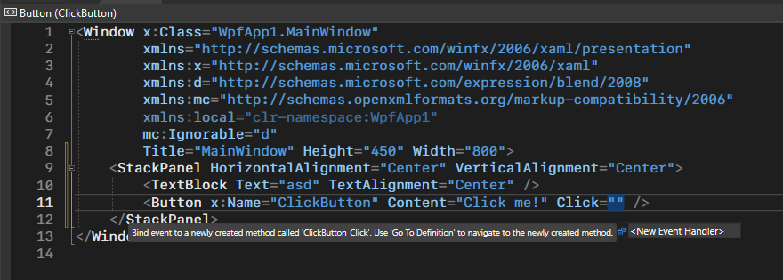 Auto Generate Event From x:Name Inside AXAML File · Issue #358 · AvaloniaUI/AvaloniaVS · GitHub