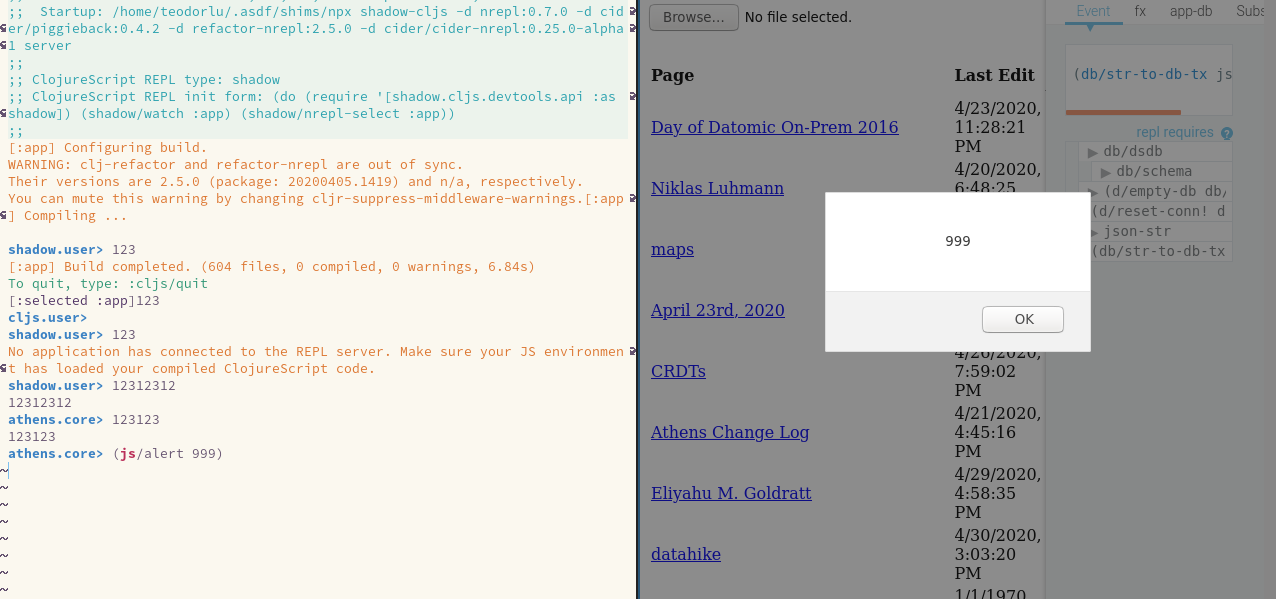 How can I connect a CLJS browser REPL? · Issue #14 · athensresearch/athens · GitHub