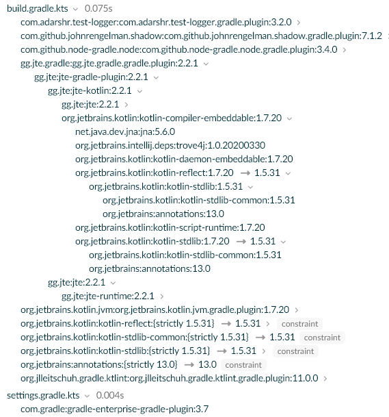 Can't precompile KTE page (likely after upgrading Kotlin libs) · Issue #177 · casid/jte · GitHub