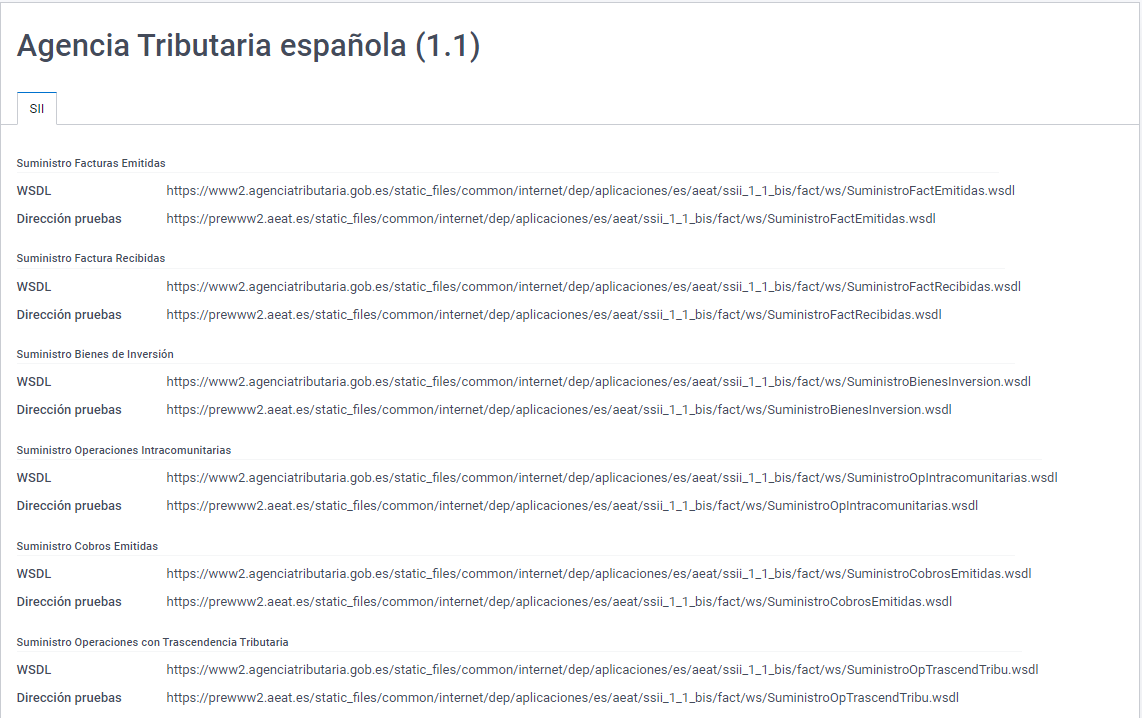[15.0] l10n_es_aeat_sii_oca: XMLSyntaxError: The XML returned by the server does not contain a ...
