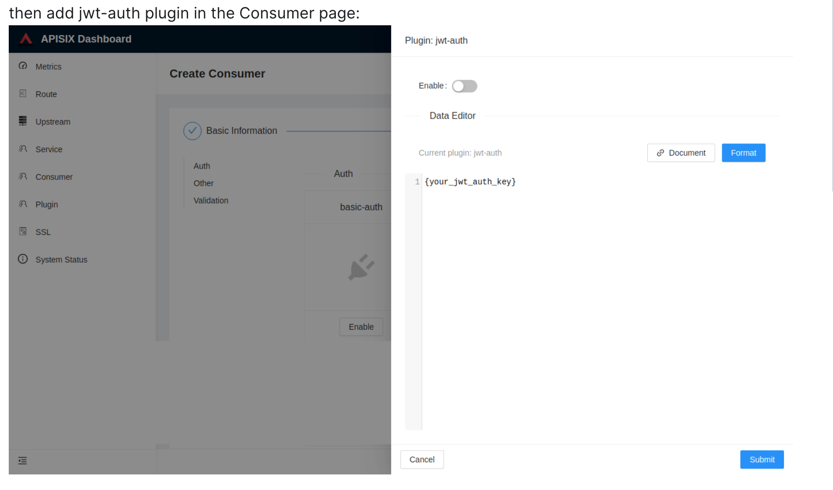 Docs Jwt Auth Improve The Picture In The Jwt Auth Plugin · Issue 4064 · Apache Apisix · Github