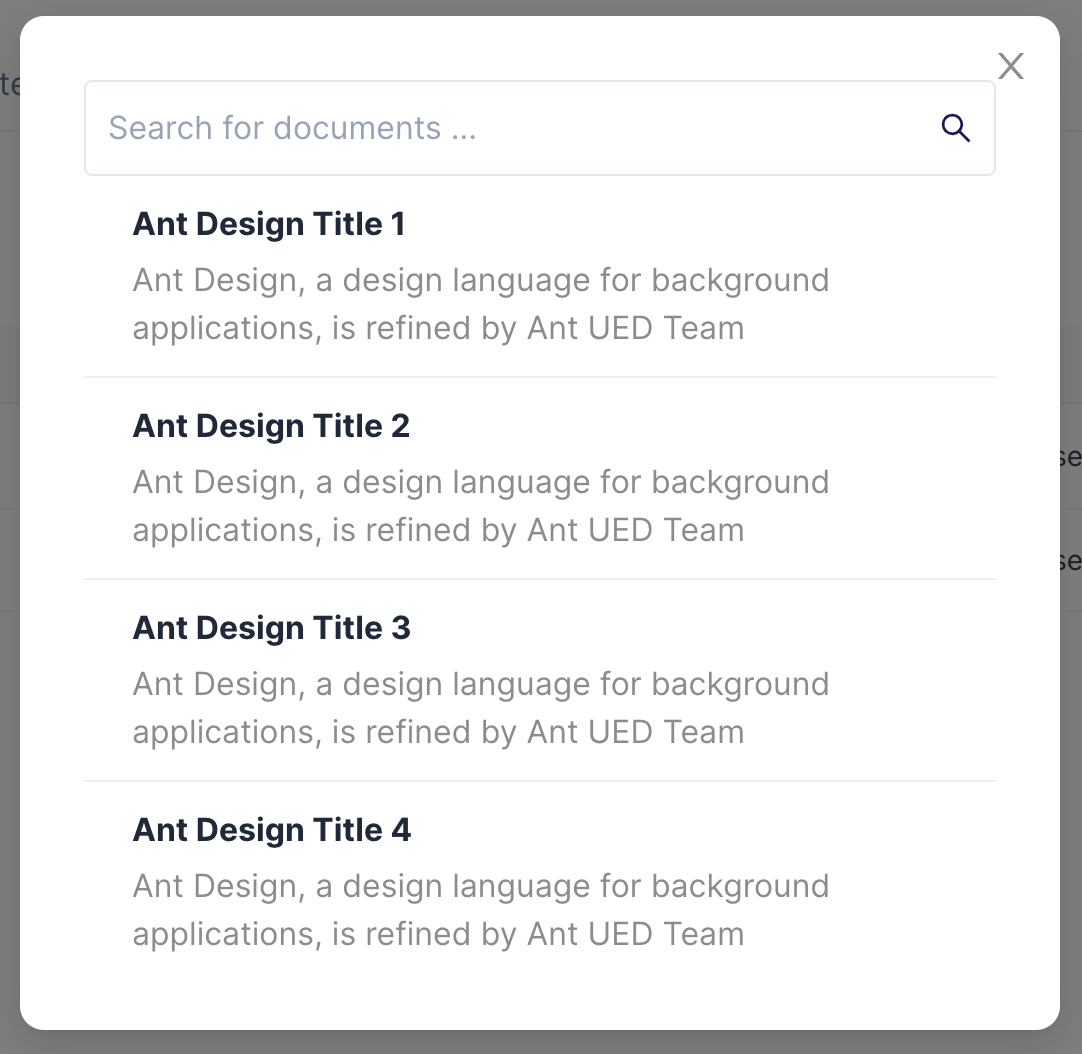 How to make a modal that opens on a hotkey and where you can make a ...