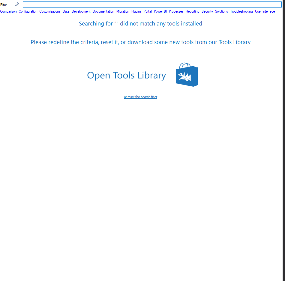 Bug Tools Tab Doesnt Show The Installed Tools · Issue 1215 · Mscrmtoolsxrmtoolbox · Github