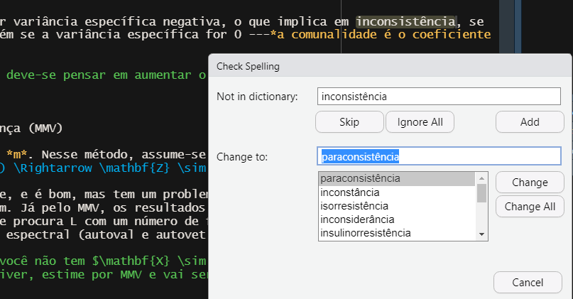 Spellcheck in Portuguese · Issue #10442 · rstudio/rstudio · GitHub