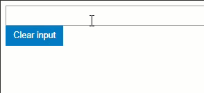 Trying to type a negative number into `calcite-input` after programmatically clearing it causes ...