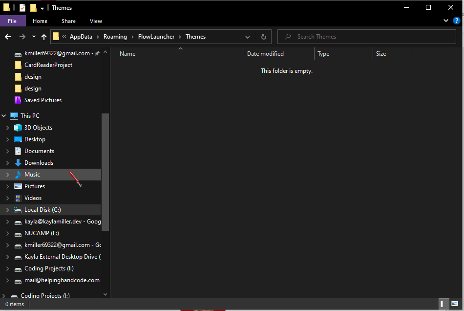 BUG: Themes Dissapeared upon last update of flow launcher · Issue #1437 · Flow-Launcher/Flow ...