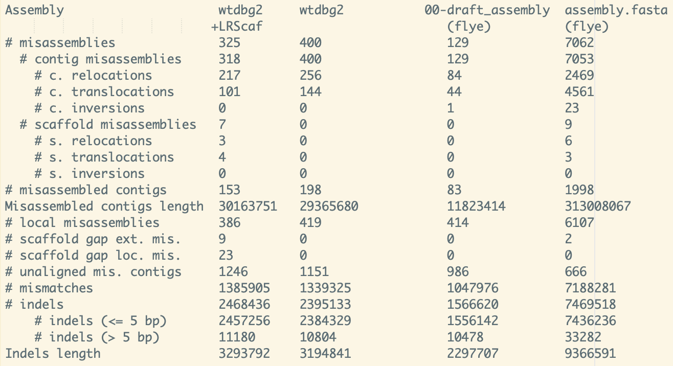 Flye draft assembly is much more 'correct' than final assembly? · Issue ...