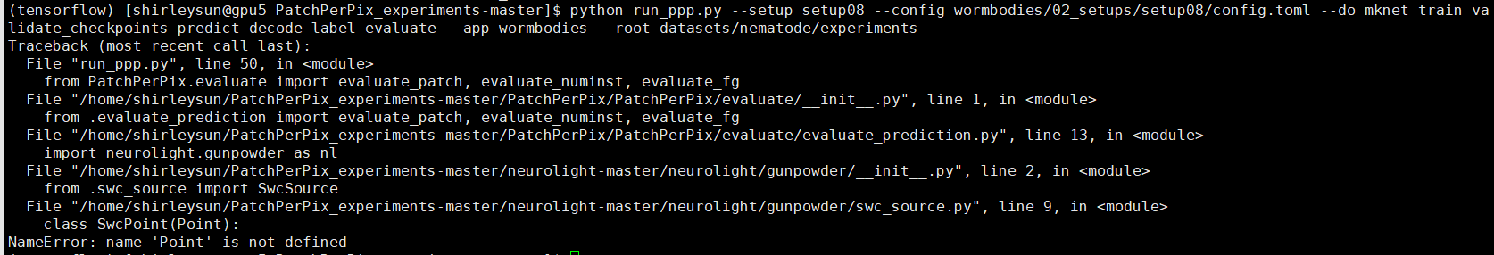 NameError: name 'Point' is not defined · Issue #11 · Kainmueller-Lab/PatchPerPix_experiments ...