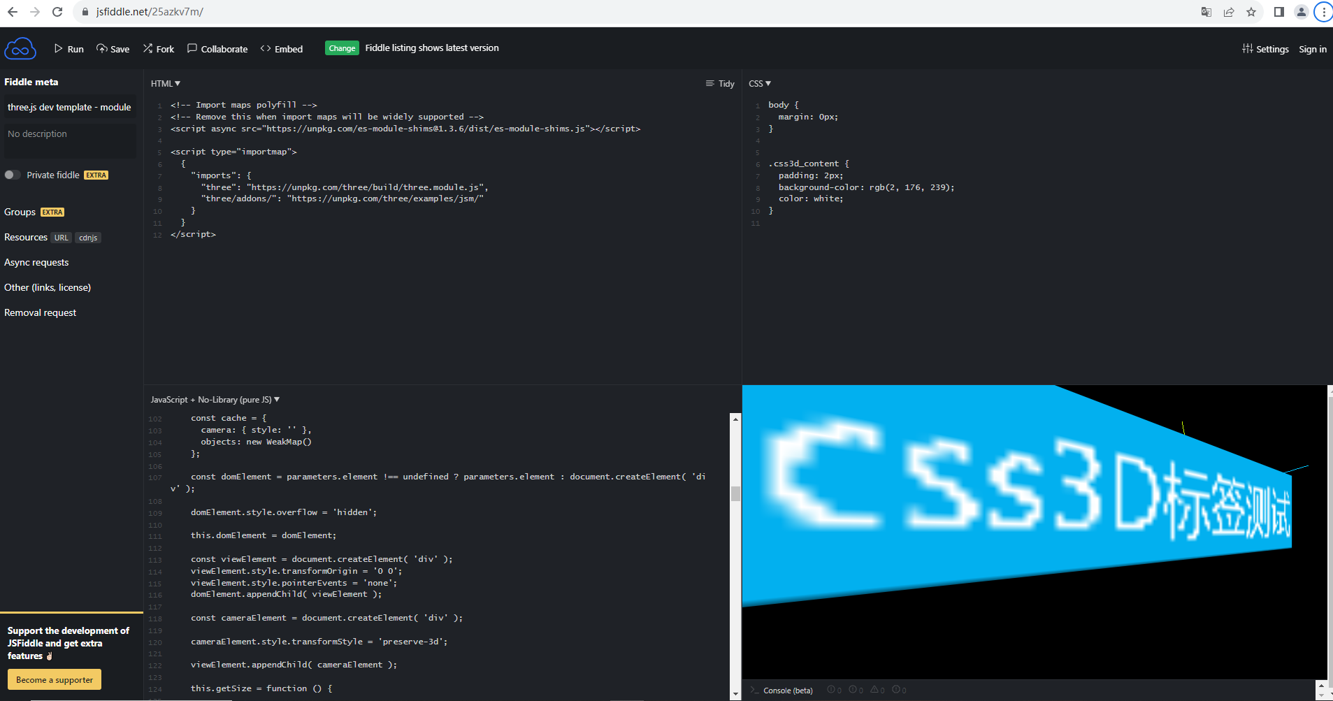 css3d label enlarged text is jagged，blur · Issue #27061 · mrdoob/three.js · GitHub