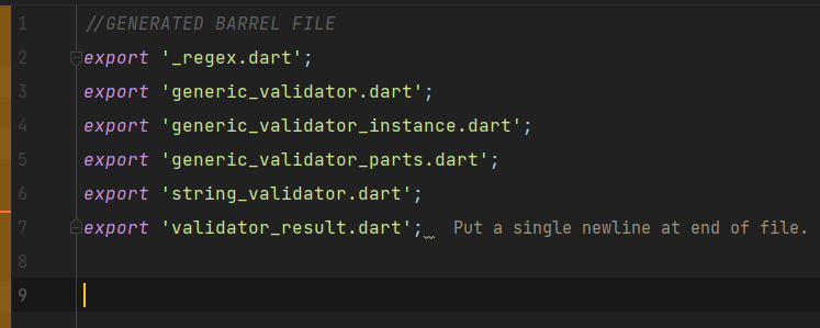 Generate barrel file syntax error · Issue #4 · pastordougdev/dart-barrel-file · GitHub