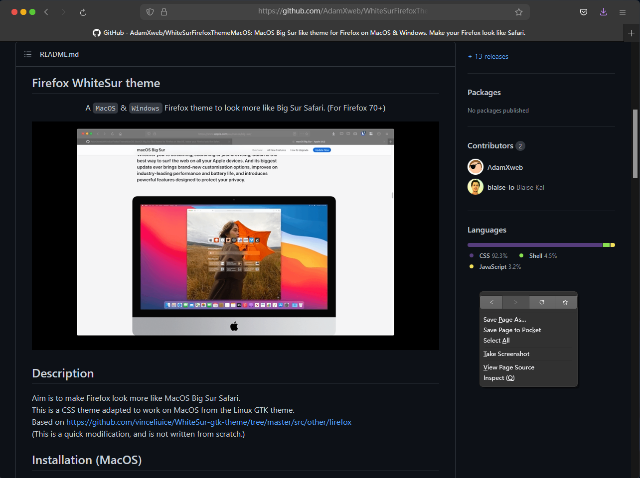 Waterfox display wrong close buttons and right menu style on Windows [BUG] · Issue #62 ...