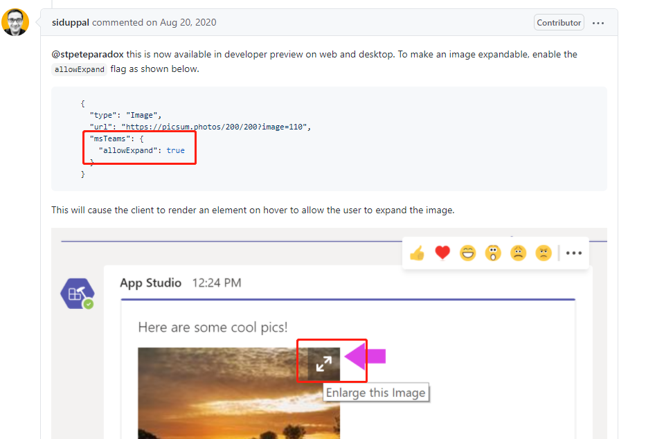 Adaptive card image extend issue · Issue #2838 · MicrosoftDocs/msteams-docs · GitHub
