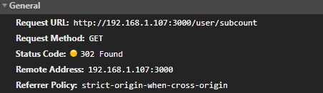 邮箱登录调用获取用户信息(/user/subcount）报302 · Issue #1054 · Binaryify/NeteaseCloudMusicApi · GitHub