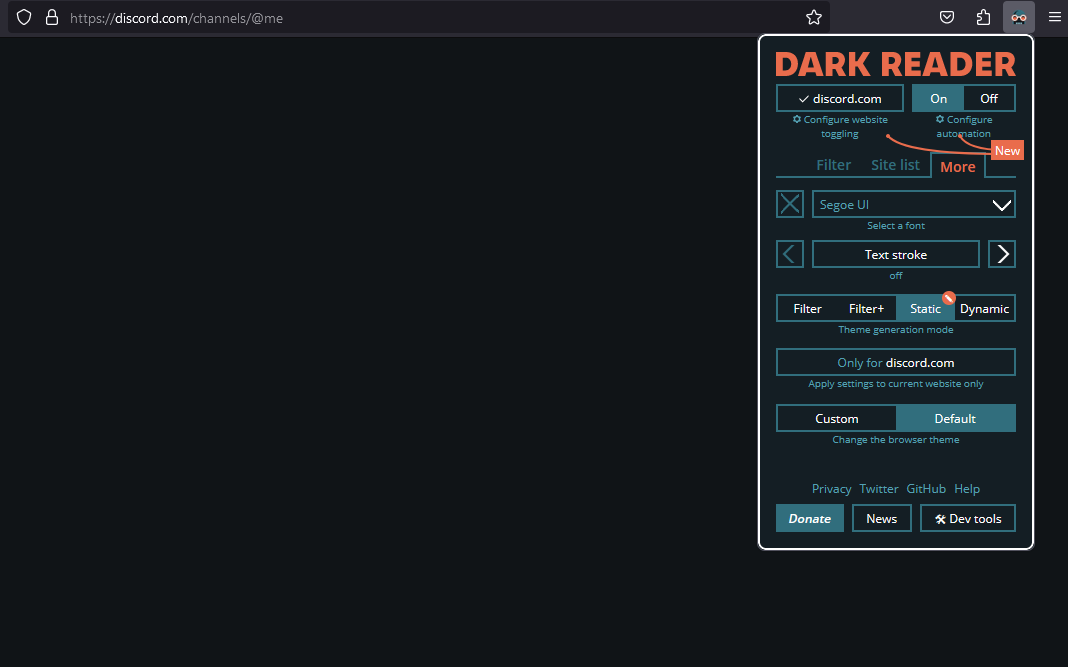 [Broken Website] Discord "Verification Required" site completely empty with the static theme ...